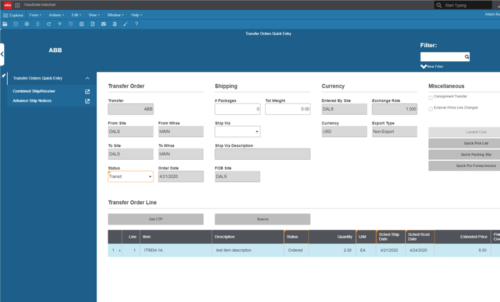 Whats New In Infor Cloudsuite Industrial Syteline 10